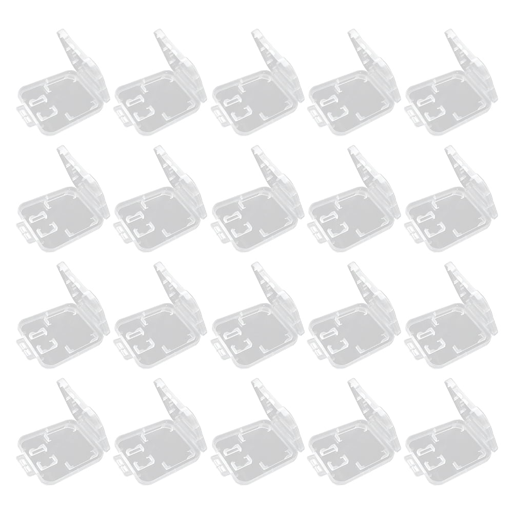 Click here for Kakowely 20pcs Clear Plastic Memory Storage Case H... prices
