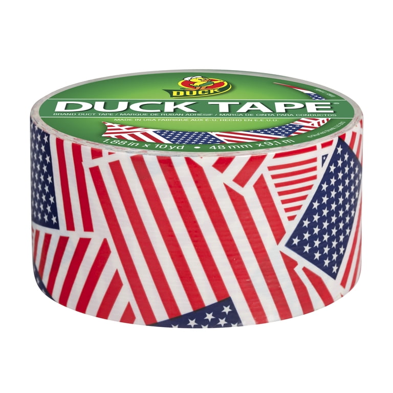 Duck Brand X 10 Multicolor US Flag Printed Duct Tape , 44% OFF