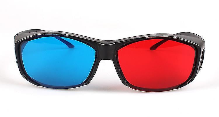 Gafas 3d rojas y azules/gafas 3d simples en relieve cian juego de ...