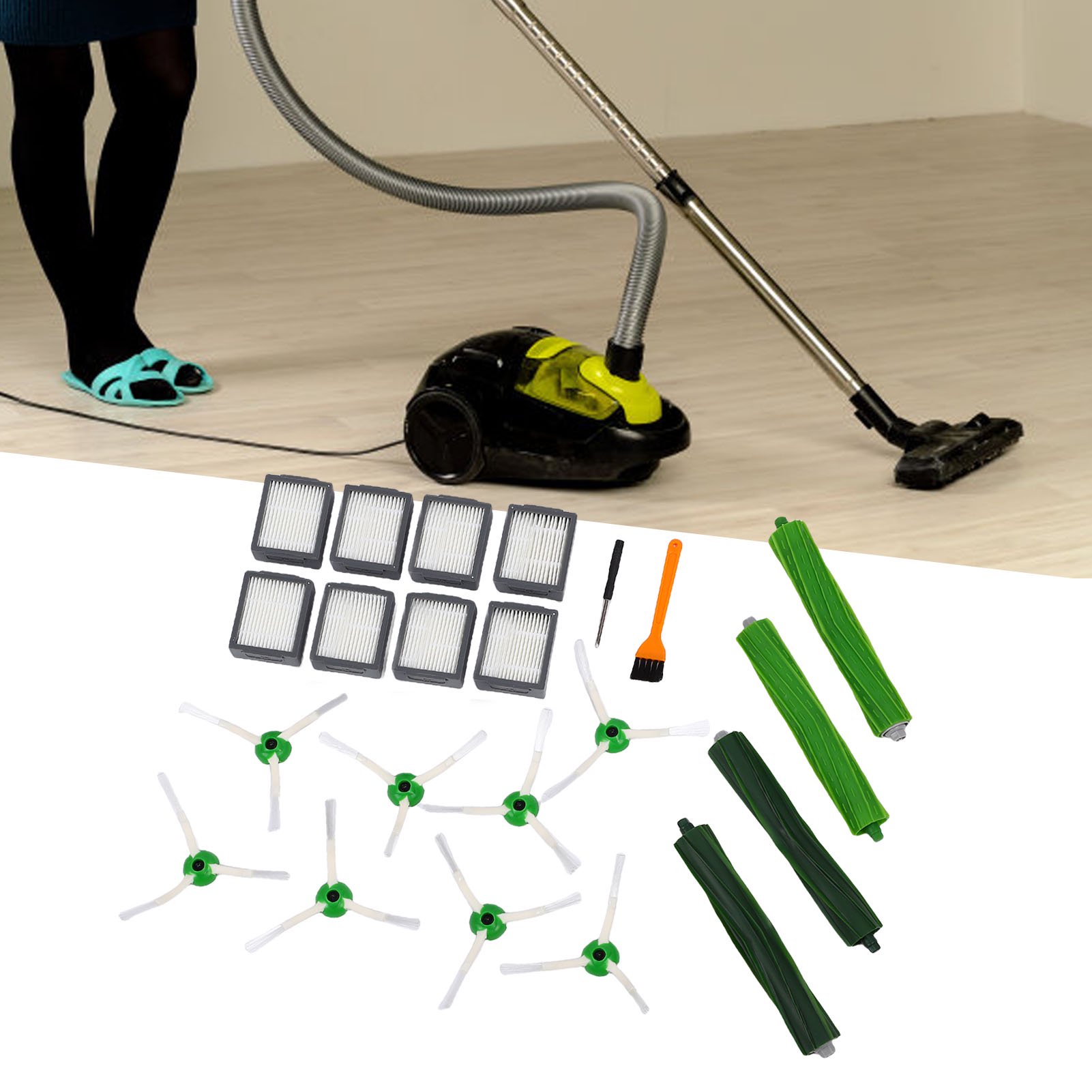 Click here for Walfront Robot Vacuum Cleaner Supplies  3 Pairs Ro... prices