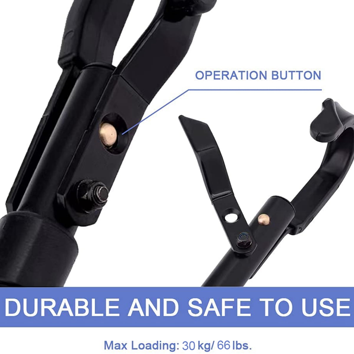 Buy Capacity 30Kg/66Lbs Bike Bicycle Top Tube Cross-Bar Frame ...