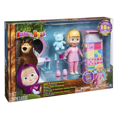 Masha y el Oso: Set Masha a la Moda - Hora de Dormir Spin Master 6038592 | Bodega Aurrera en línea