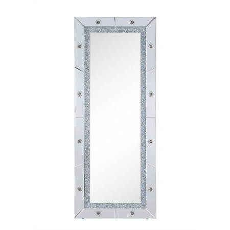 ACME Noralie Wall Mirror in Mirrored and Faux Diamonds | Walmart Canada