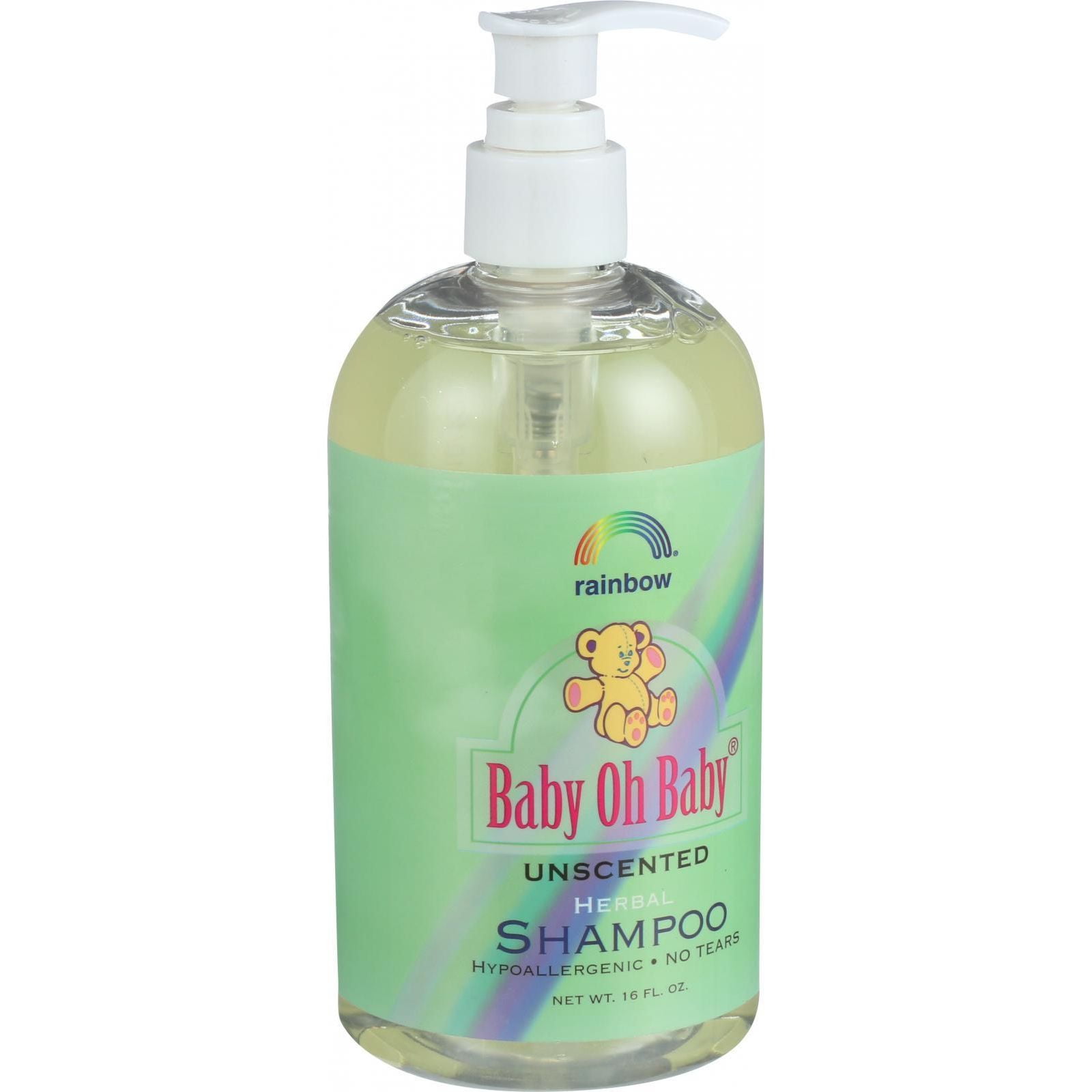 Rainbow Research Baby Oh Baby Organic Herbal Shampoo - Unscented - 16 ...