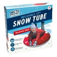 Inflatable Red Snow Tube Sleds, Vinyl, Children's Winter Accessories ...