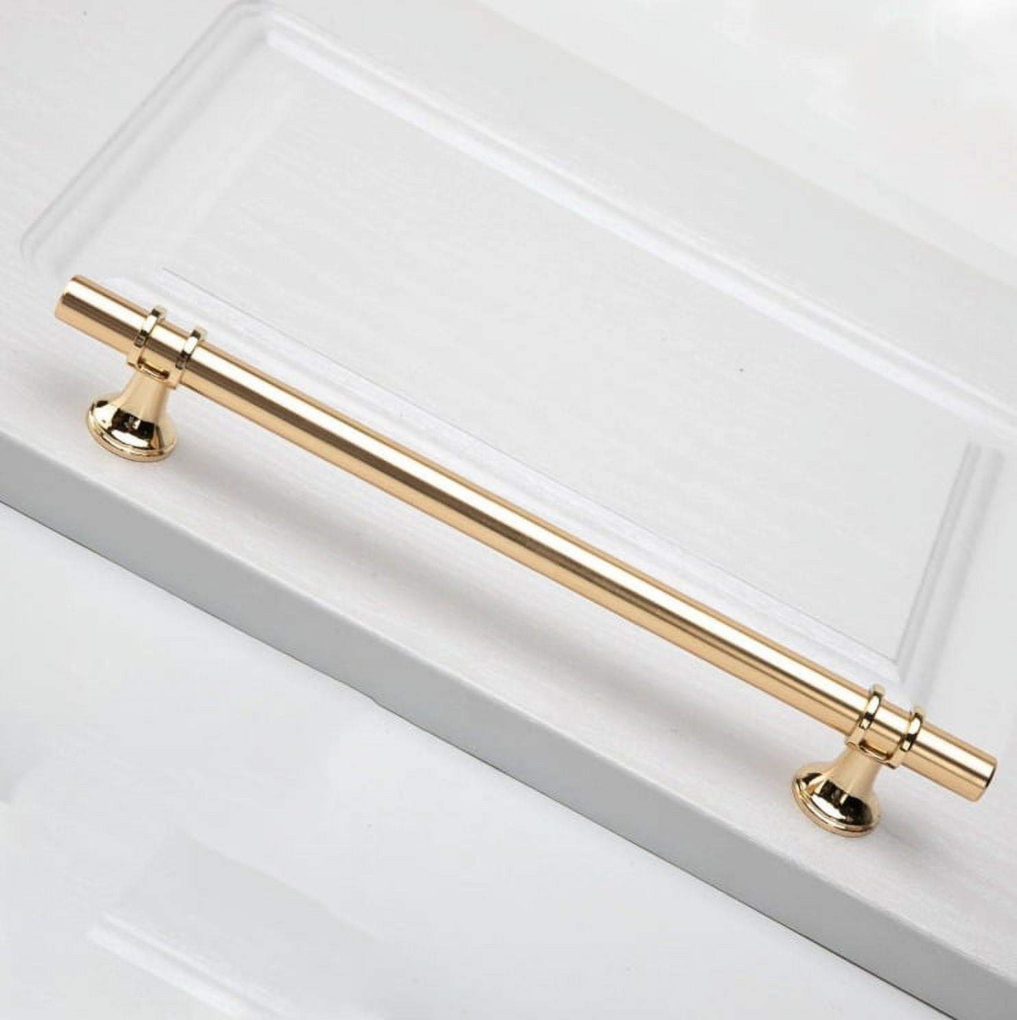 6 manijas doradas para muebles, manija dorada, manija para puerta de ...