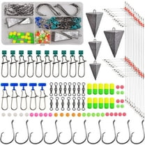 Saltwater Fishing Tackle Kit Surf Fishing Gear Ocean Saltwater Lures ...
