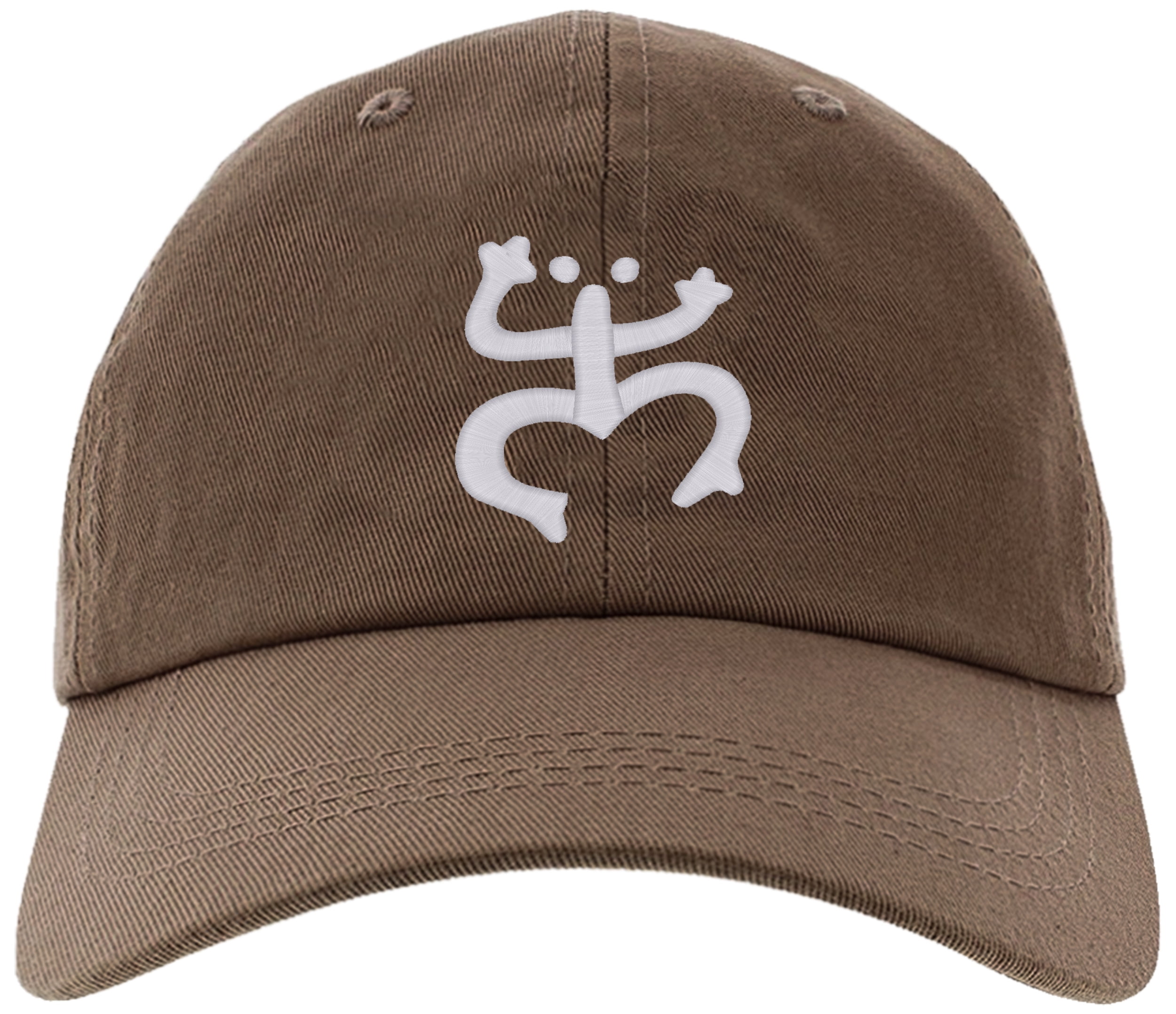 Cap Embroidered Puerto Rico TAINO FROG Cap-EM-0027-Brown - Walmart.com