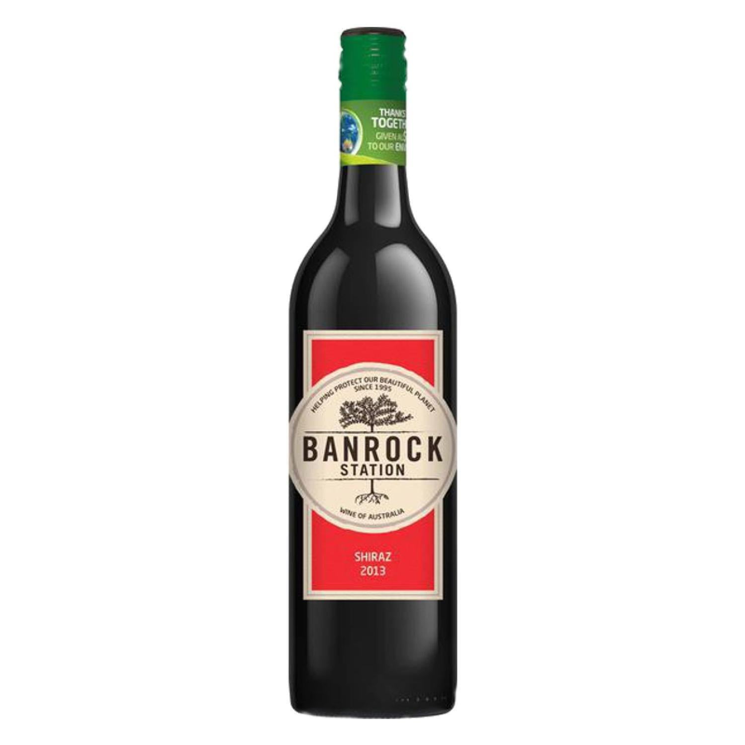 Pack de 4 Vino Tinto Banrock Station Shiraz 750 ml Banrock Station ...