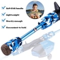 Telescopic Fishing Rod & Reel Combo Blue 4.92 ft Starter Kit - Walmart.com