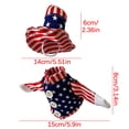 7 Inch Mini Goose Outfits Patriotic Costume Set, Star Stripe Printed ...