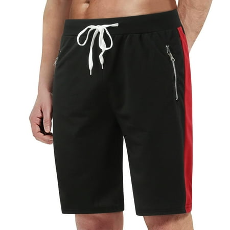 JHLZHS Plus Size Workout Shorts Male Summer Cargo Pants Button Solid ...