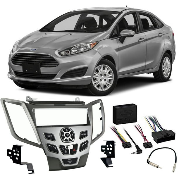 Ford Fiesta 2014-2015 Single DIN Stereo Harness Radio Install Dash Kit ...
