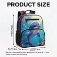Uorisanigo Ocean Dolphin School Backpack for Little Girls, Breathable ...