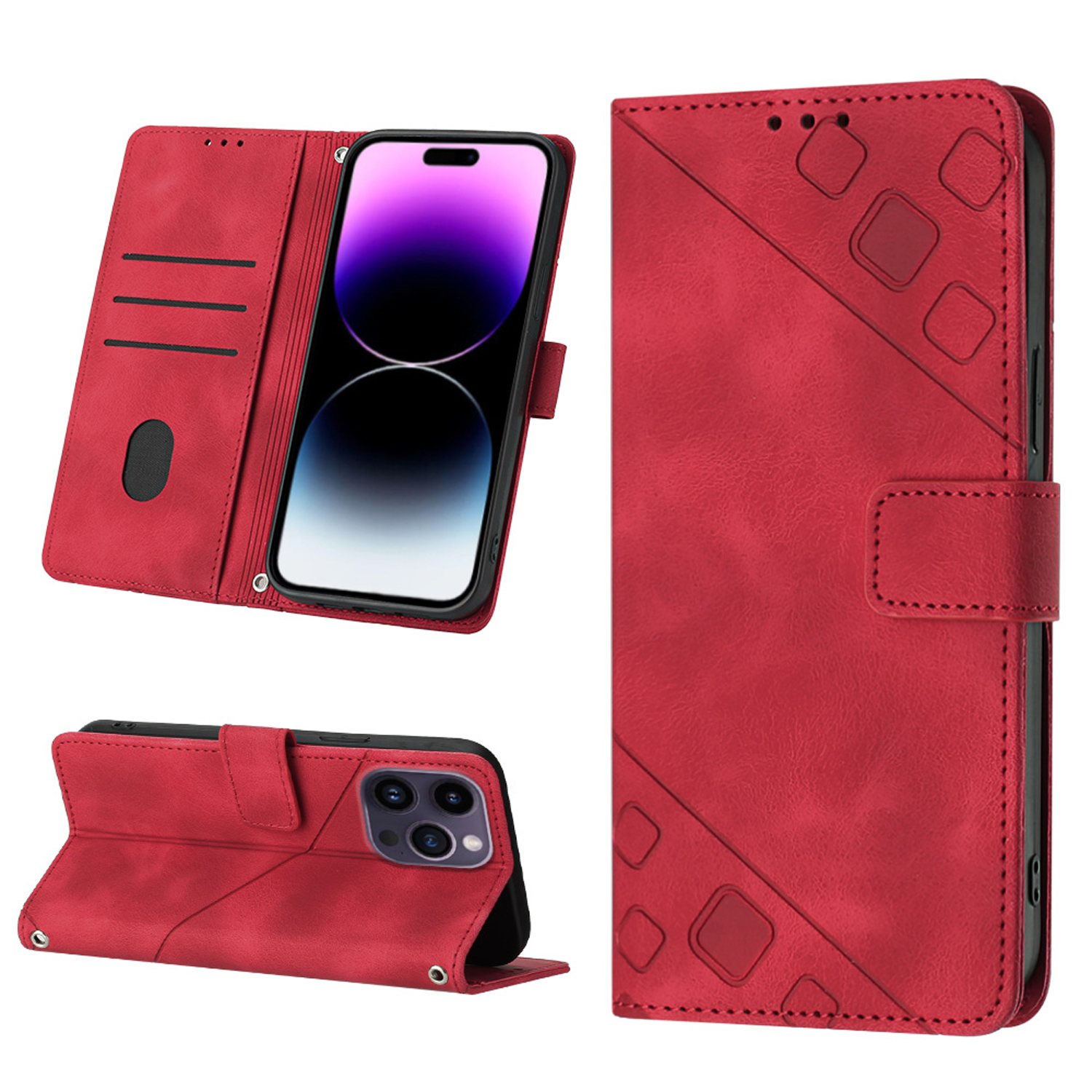 Nalacover Wallet Case for iPhone 13 Pro Max, Skin-Friendly PU Leather ...