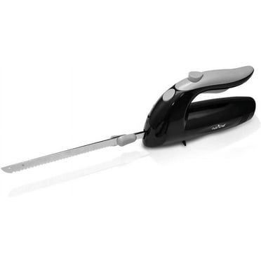 Electric Knife with Easy-Slice Serrated Edge Blades for Carving Meat ...