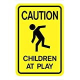 Caution Children Playing Sign - Walmart.com