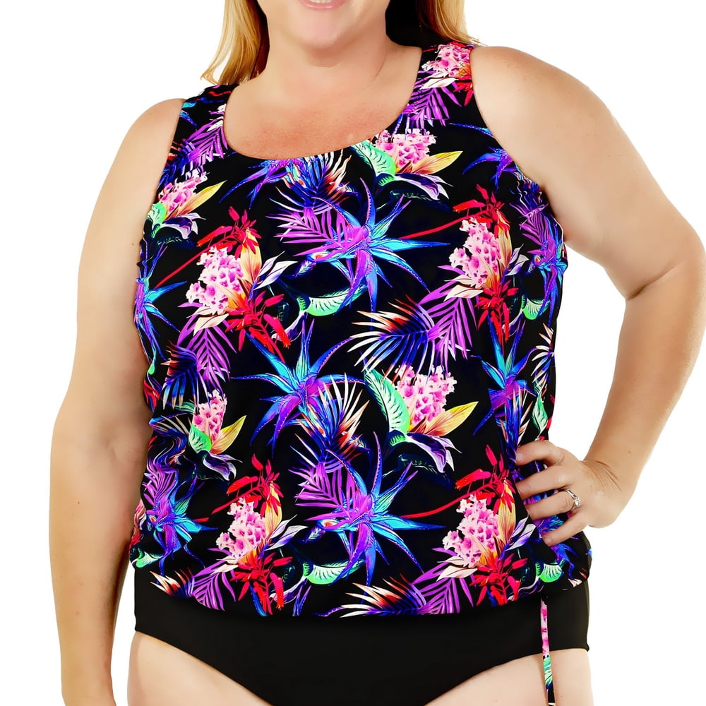 Topanga - Wear Your Own Bra Plus Size Swimwear Top - Paradise Island ...