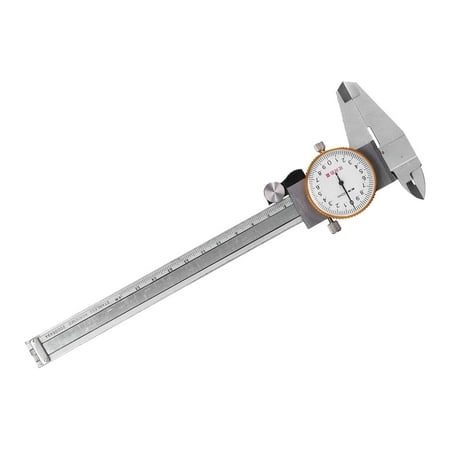 Dial Caliper, 0-150mm Wear Stainless Steel Calipers 0.02mm Resolution ...