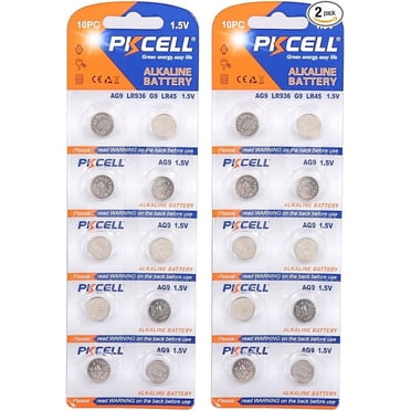 BlueDot Trading AG9 (also known as LR45 and LR936) Alkaline Button Cell ...