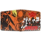 Roffatide Naruto Akatsuki Bi-Fold Wallet for Men, Faux Leather, ID ...