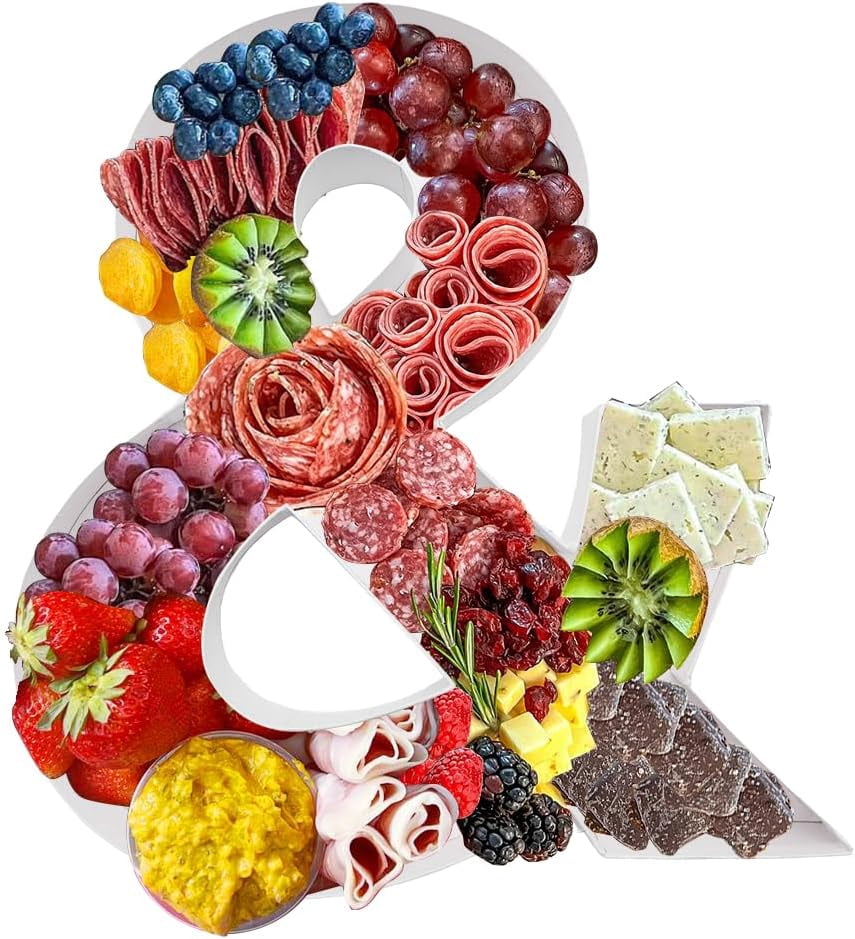 12" Cardboard Letter Fillable Shaped Tray Paper Mache Sweets Birthday ...