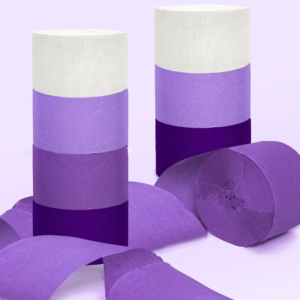 656ft Crepe Paper Roll Ribbon Streamer Tassel Birthday Wedding Party ...