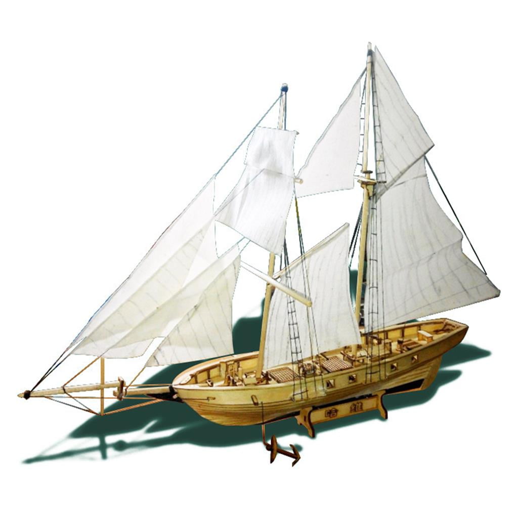 Click here for Wweixi Wooden Sailboat Ship Kit Home Diy Model Dec... prices