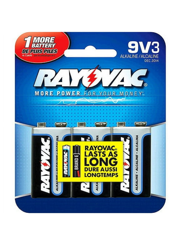 Rayovac 9 volt batteries in Rayovac batteries - Walmart.com