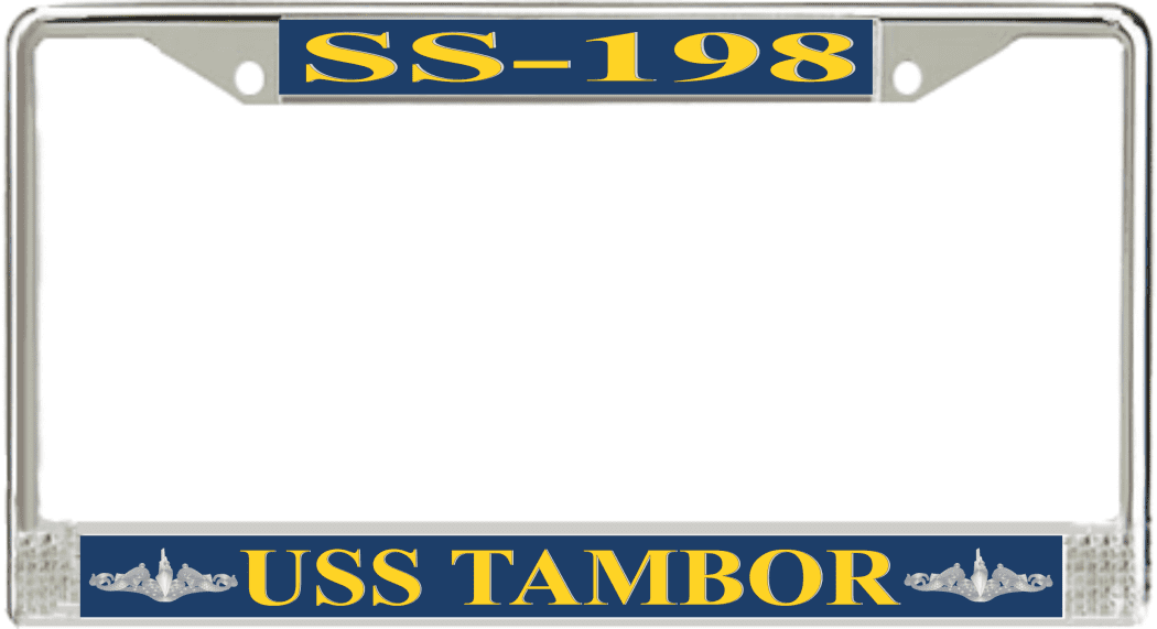 USS Tambor SS-198 License Plate Frame - Walmart.com