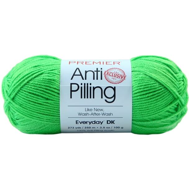 Premier Yarns Anti-Pilling Everyday DK Solids Yarn-Bright Green ...
