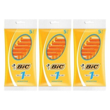 BIC Comfort 3 Advance Men's Disposable Razor, 4-Pack with Aloe ...