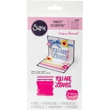 Sizzix Thinlits Drop-Ins Dies by Stephanie Barnard 4/Pkg-You Are Loved 3D - Walmart.com