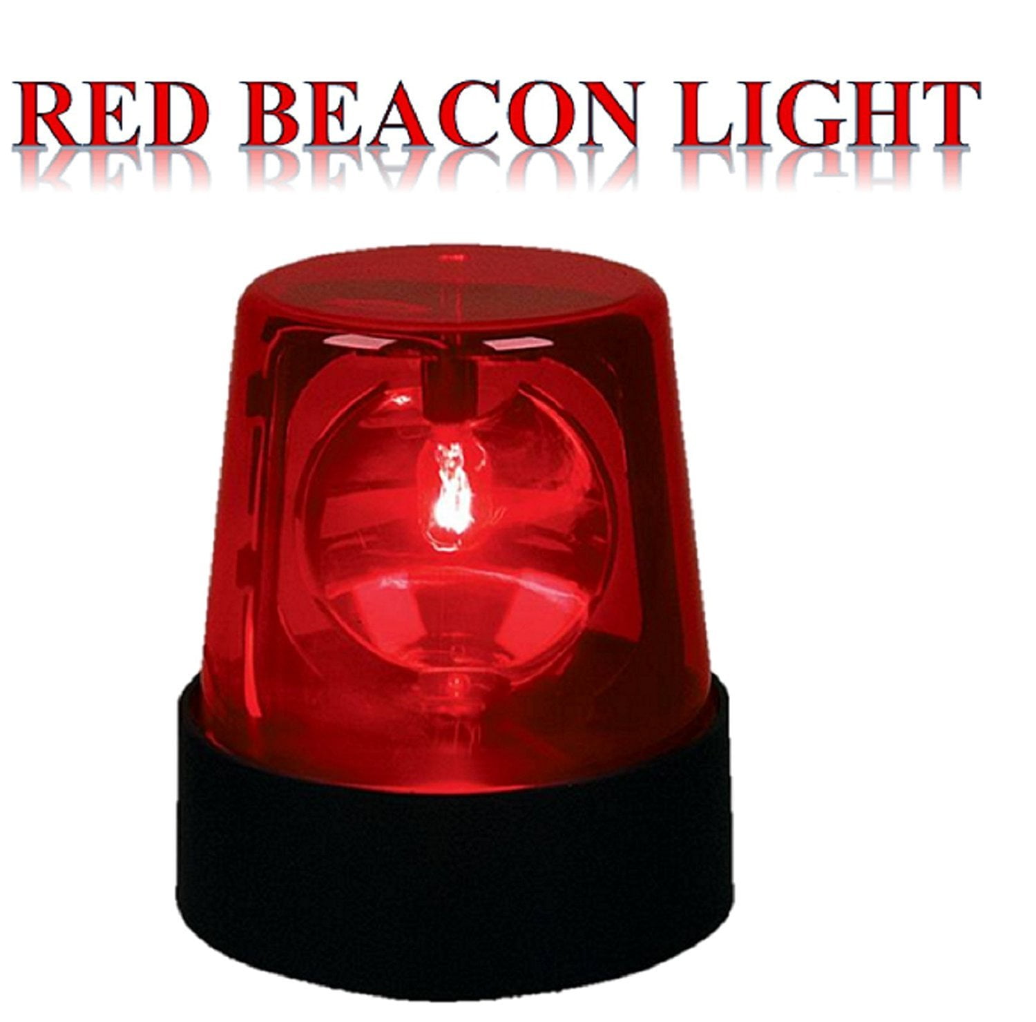 Play Kreative 7" Beacon Light (Red) - Red Police Beacon Party Light ...