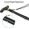 Bekayaa 1pc Collapsible Walking Cane, Adjustable and Lightweight, Ideal ...