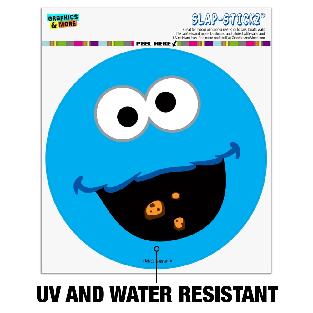 Cookie Monster Window Decal