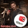 Chain Tensioner Roller, Heavy Duty Motorcycle Chain Adjuster with 1 ...