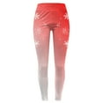 adviicd Christmas Leggings for Women Snowflake Butt Lifting Cute Yoga ...