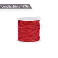 Uxcell Nylon Cord DIY Making Satin String Craft Wire with Plastic Spool ...