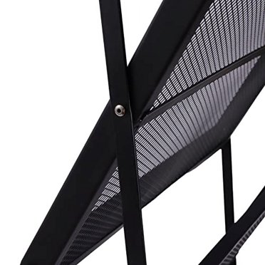 Black Metal Floor Standing Wire Rack - 10-Shelf Storage Display for ...