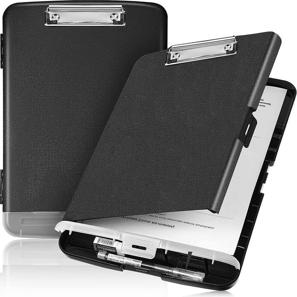 Clipboard With Storage, Clipboard Storage Box Plastic A4 Clipboard Case ...