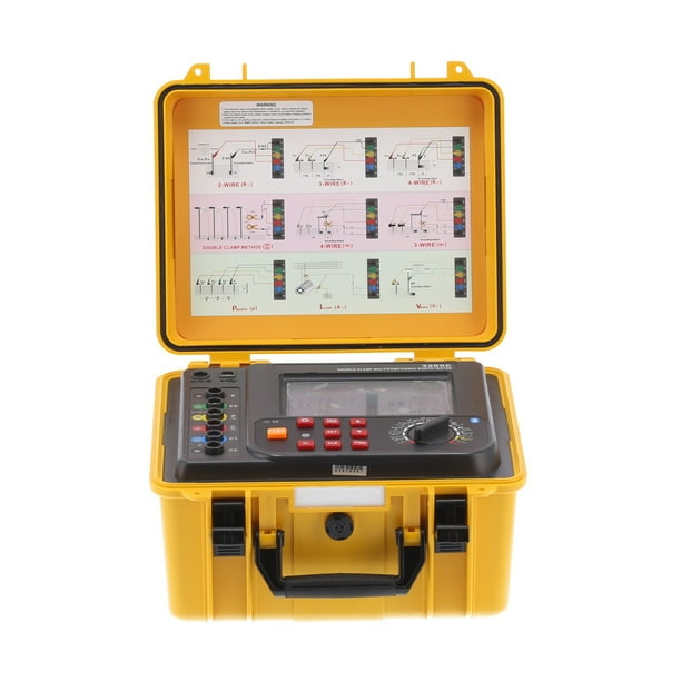 Waterproof Resistance Meter,ETCR3200C Resistance Tester Waterproof ...