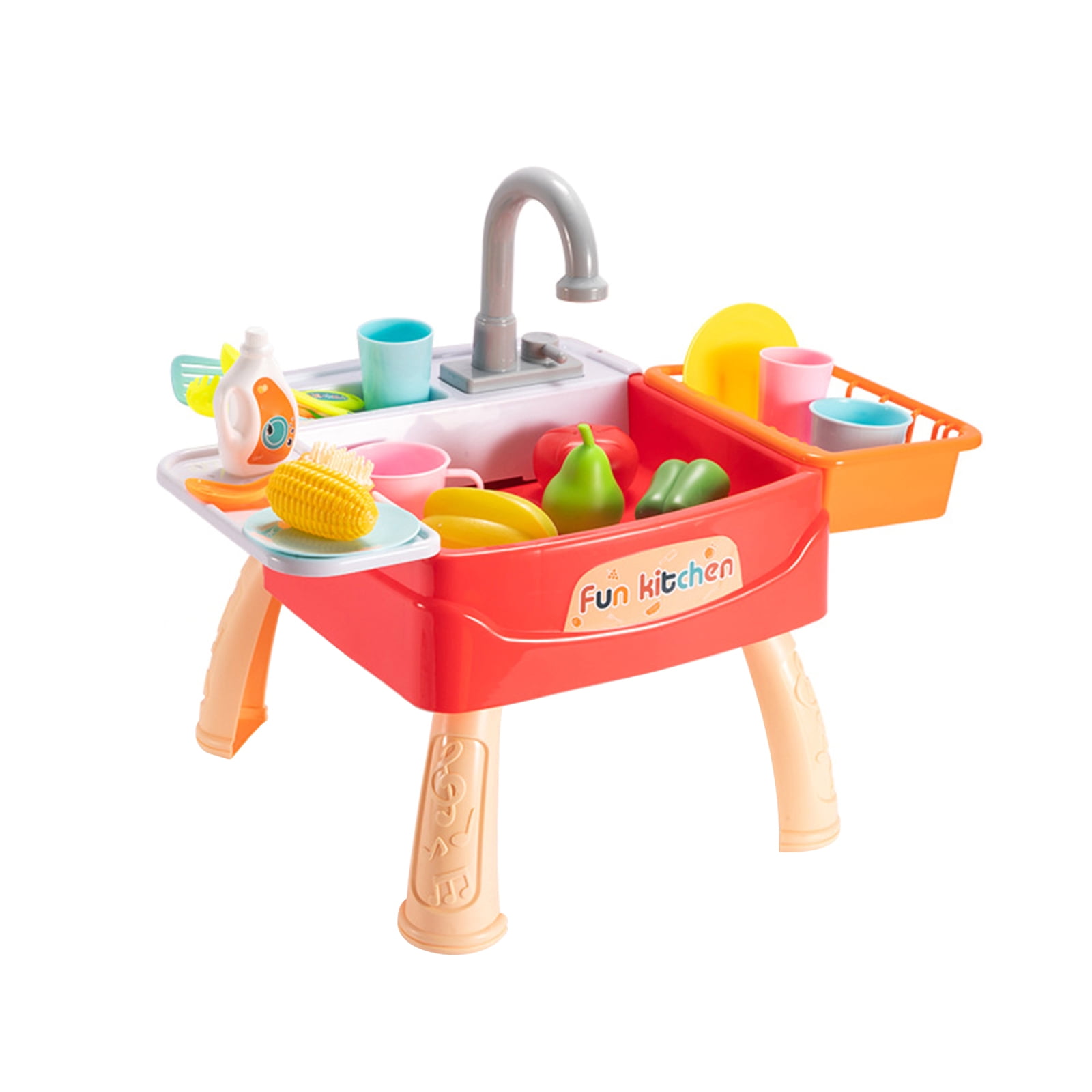 Kitchen Children Dishwasher Table Toy Simulation Play Toys Sink Wash ...