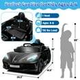 Chevrolet Corvette C8 Licensed Ride on Car,Wisairt 12 V Battery Powered ...