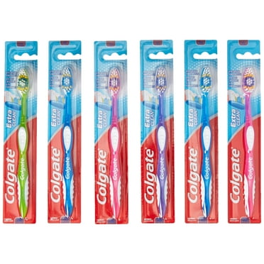 Colgate Wave Toothbrush Multipack - Ultra Compact, Soft Bristles ...