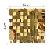 Square Sequin Wall Party Backdrop Wedding Events Decorations Birthday ...