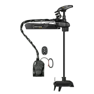 "Minn Kota PowerDrive 55 lb Thrust- 54"" Shaft Trolling Motors with Wireless Pedal and Dual ...