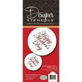 Script Happy Mother/Father's Day Cake Stencil Set SKU# C1062 by ...