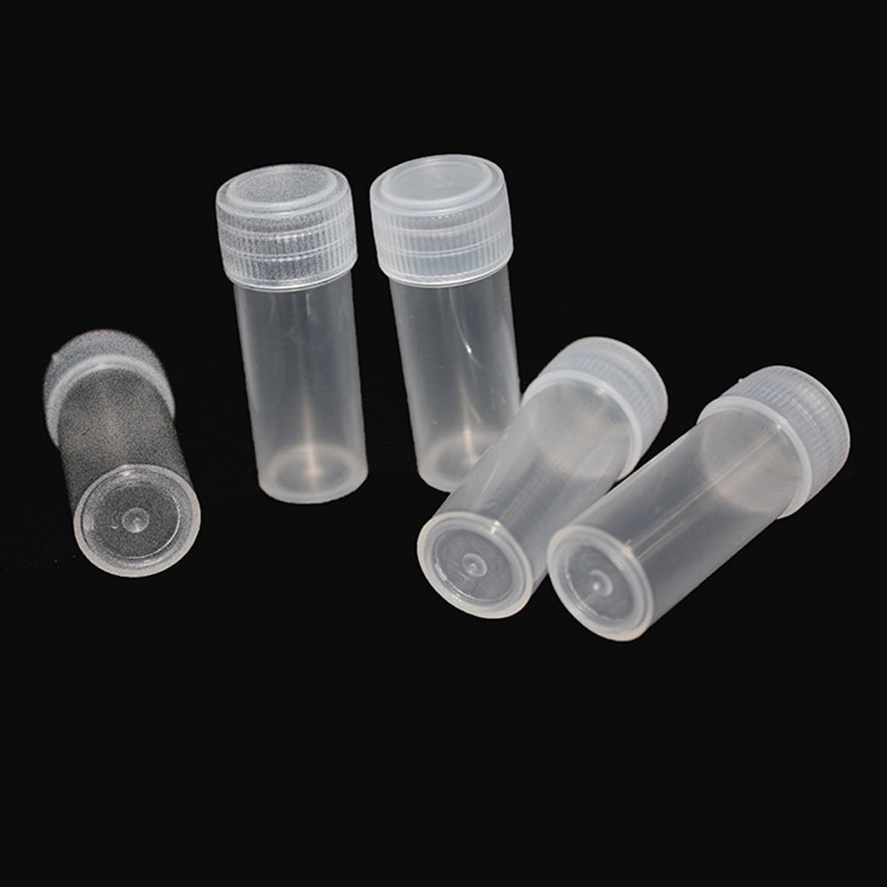 Small Prescription Vials Bottle - 50 Pieces - Variety of Colors for All ...