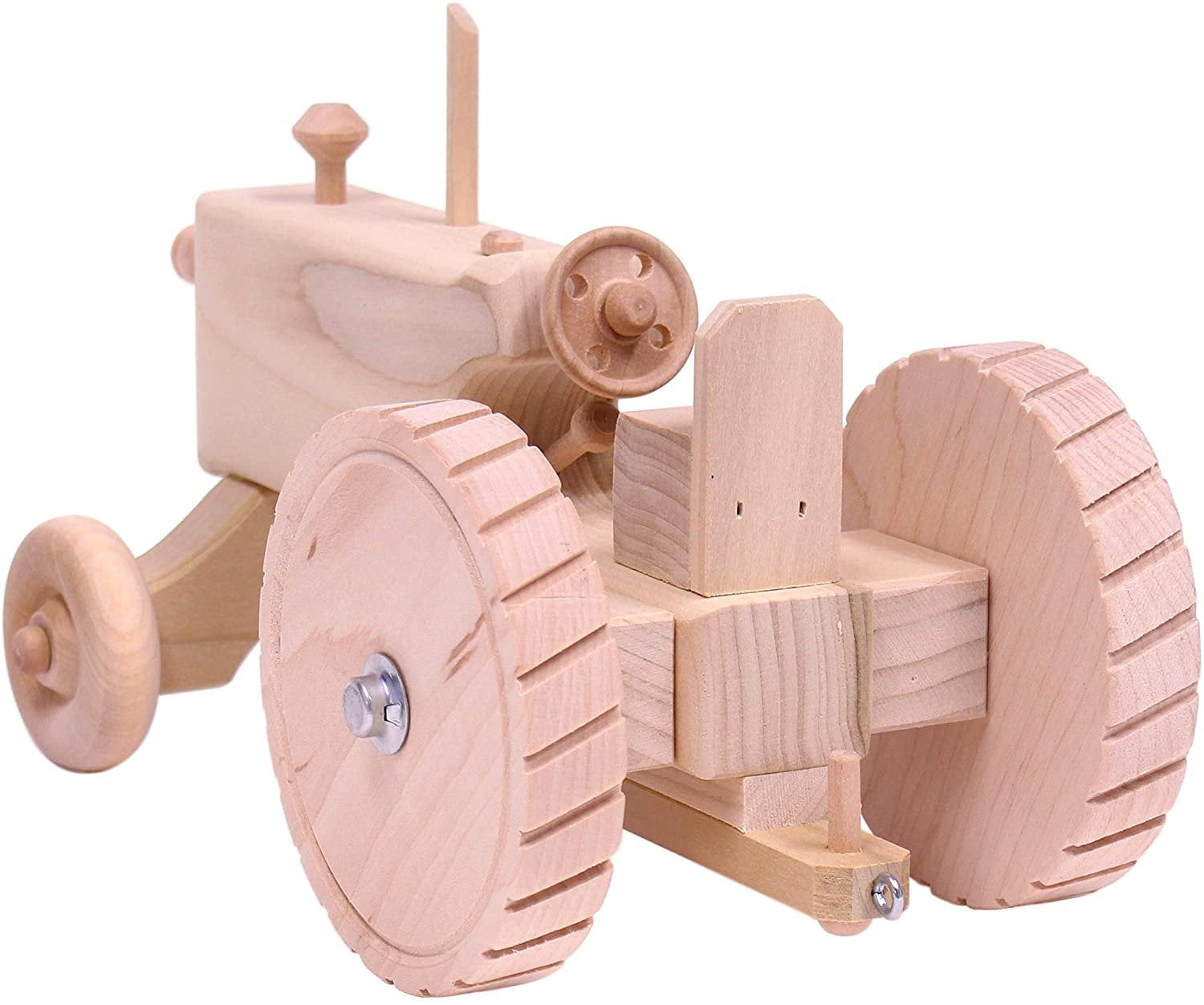 Wooden Toy Tractor